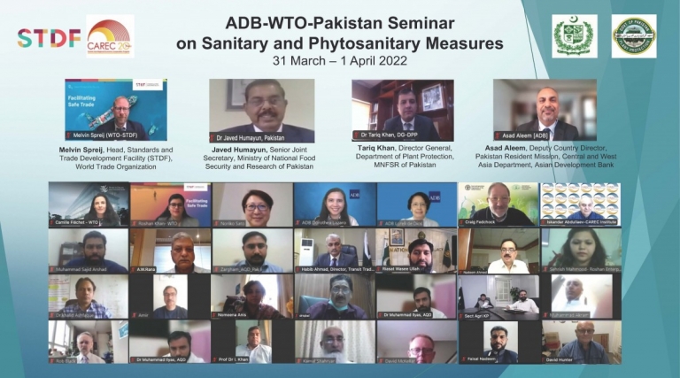 ADB–WTO–Pakistan Seminar on Sanitary and Phytosanitary (SPS) Measures ...