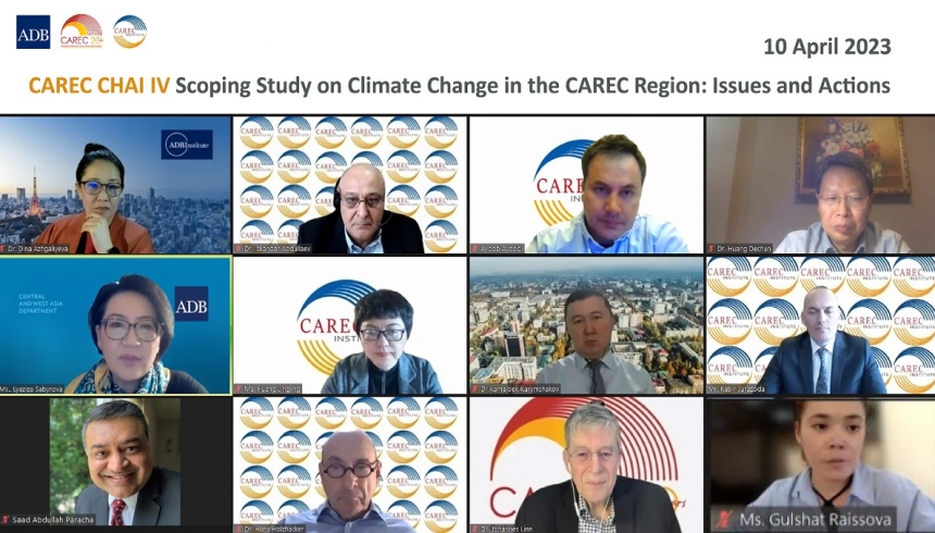 CAREC Chai IV: "Scoping Study on Climate Change in the CAREC Region: Issues and Actions" | CAREC ...