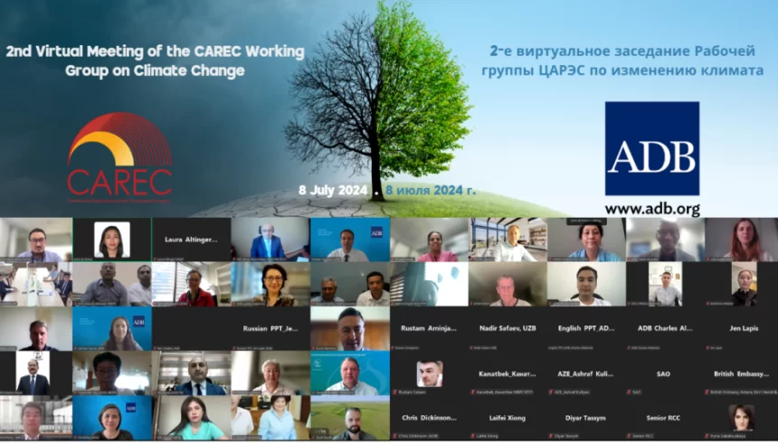 CAREC countries discuss regional priorities for the CAREC Climate Change Action Plan | CAREC ...