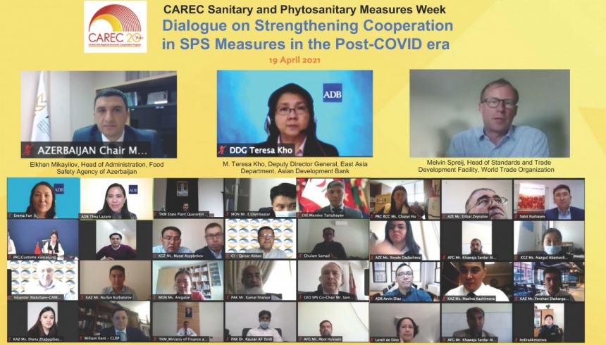 CAREC Sanitary and Phytosanitary (SPS) Measures Week: Facilitating Safe ...