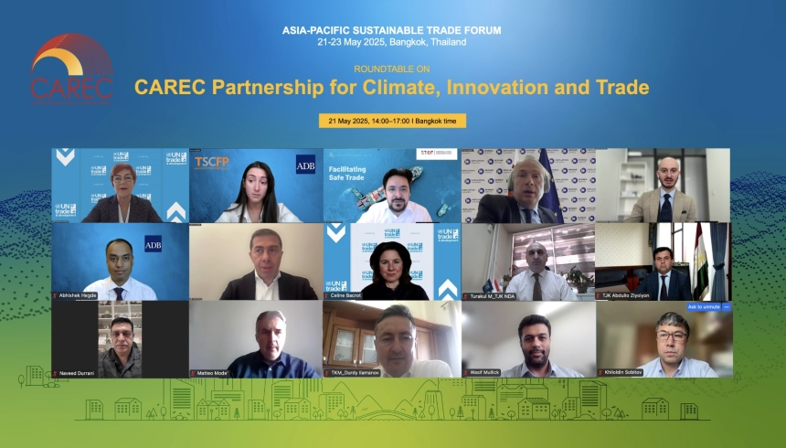 Asia-Pacific Sustainable Trade Forum: Roundtable on CAREC Partnership for Trade, Climate, and ...