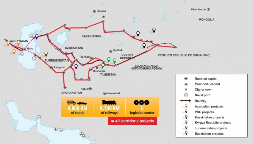 CAREC Corridors | CAREC Program
