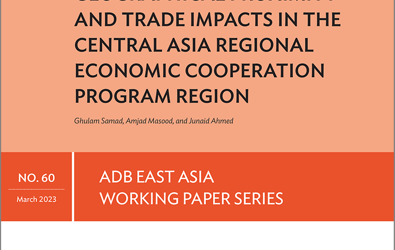 Geographical Proximity and Trade Impacts in the Central Asia Regional ...
